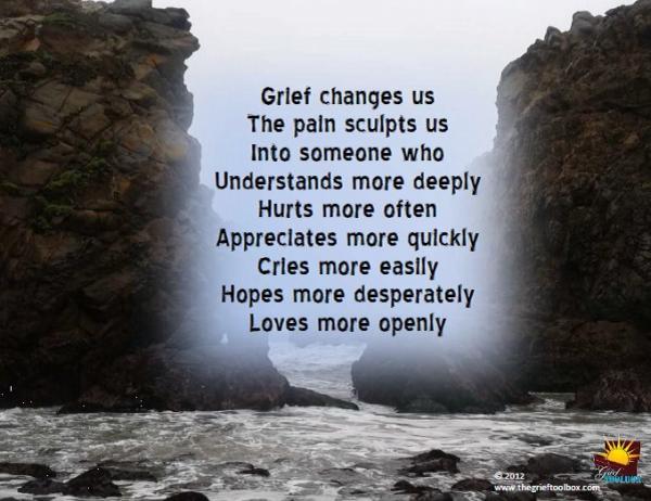 Grief Changes Us The Grief Toolbox